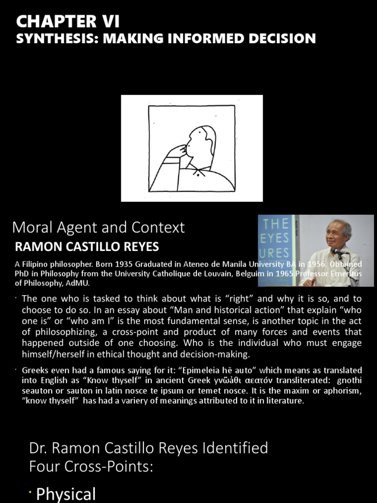 Synthesis Informed Decision Chapter Vi | PDF | Utilitarianism | Virtue ...