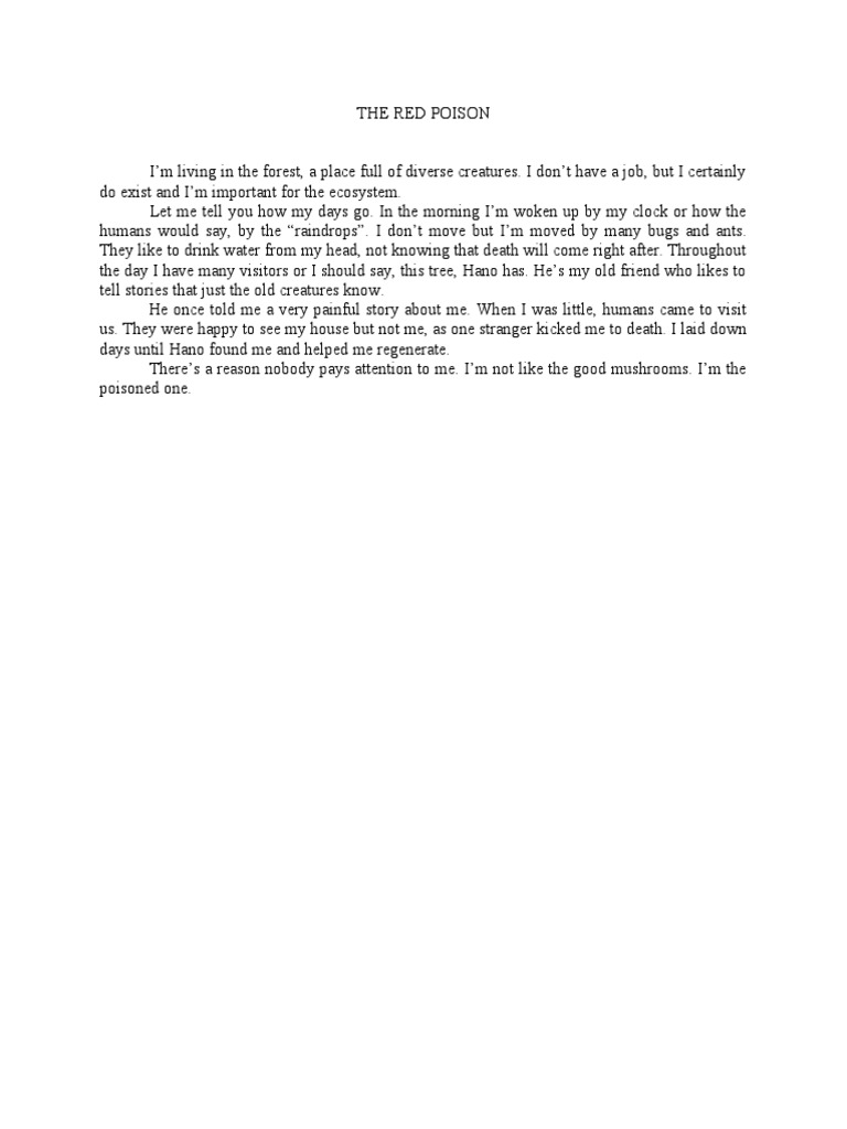 The Red Poison | PDF