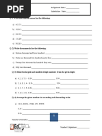Predecessor and Successor Worksheet 1 | PDF