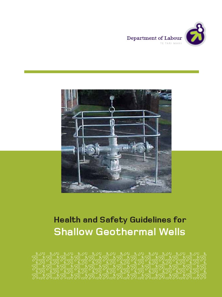 Health and Safety Guidelines For Shallow Geothermal Wells | PDF