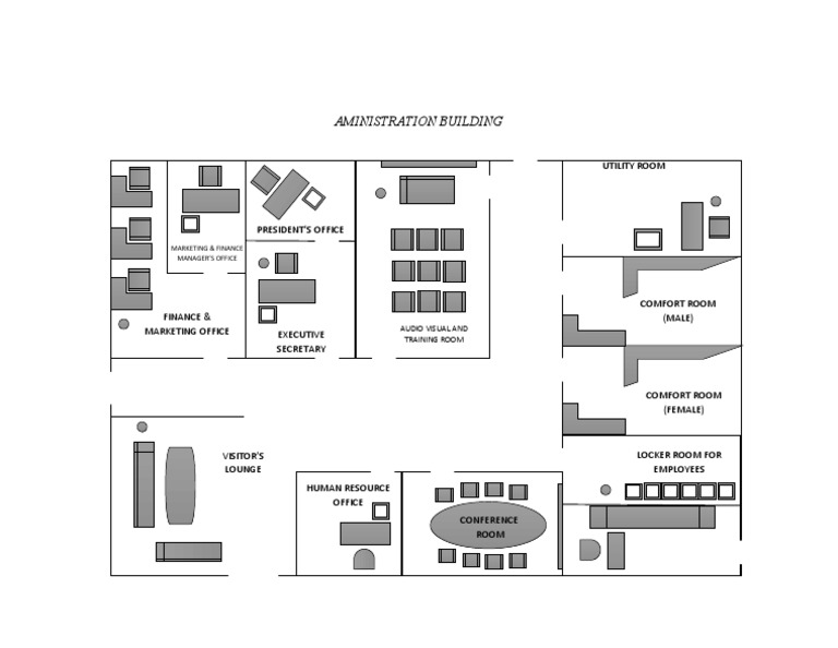 Administration Building Layout Guide | PDF