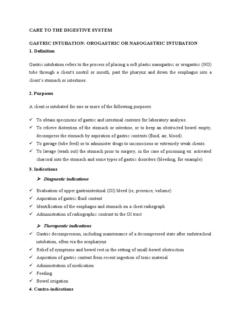 Care To The Digestive System | PDF | Esophagus | Gastroenterology