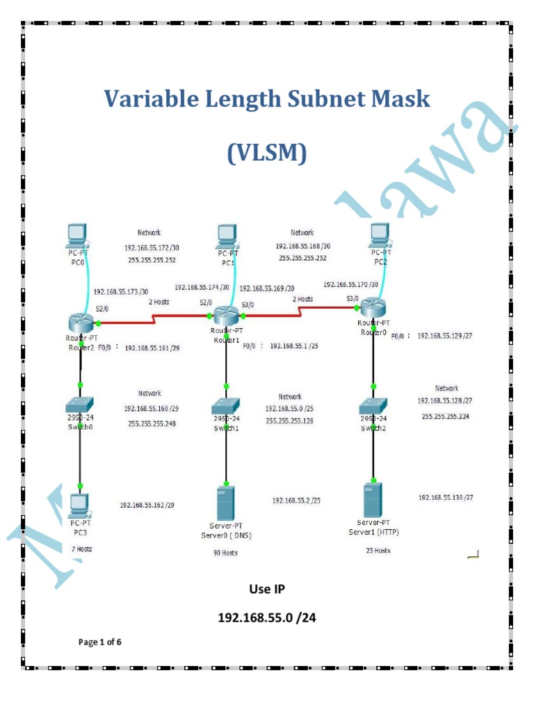 Variable Length Subnet Mask | Download Free PDF | Computer Network | Osi Protocols
