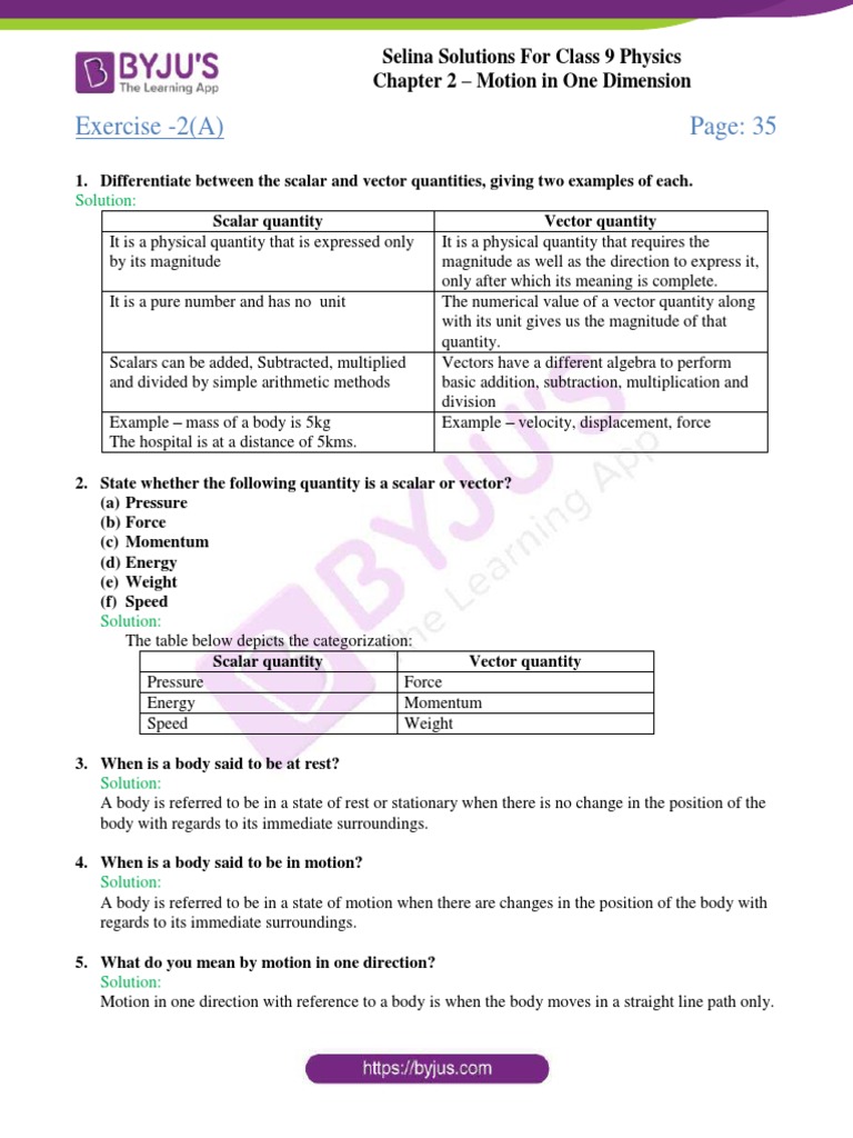 Understanding Key Concepts of Motion in One Dimension: A Detailed Explanation and Analysis of ...