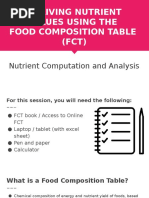 Philippine Food Composition Tables Guide | PDF | Nutrition | Diet ...