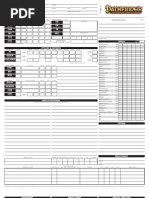 Deadlands - Character Sheet | PDF