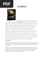 CorelDRAW History Highlights EN | PDF | Computing | Software