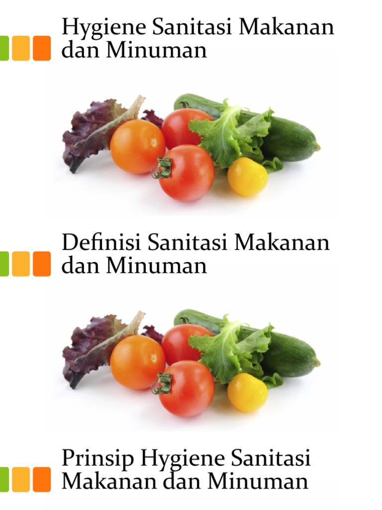 Hygiene Sanitasi Makanan Dan Minuman Kesling Pdf