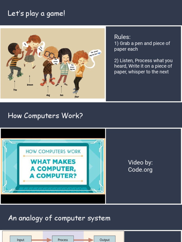 Let's Play A Game!: Rules | PDF