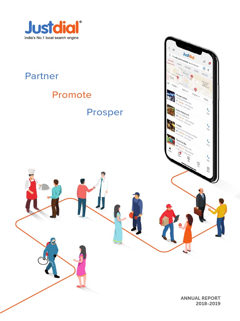 Justdial Annual Report 190930114808 | PDF | Mobile App | Web Application