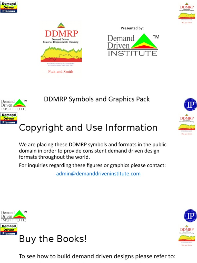 DDMRP Symbols and Graphics Pack: Presented by | PDF | Business