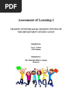Deped K To 12 Grading System | PDF | Educational Stages | Educational ...