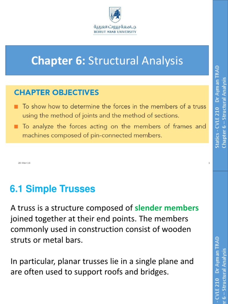 Structural Analysis Truss Forces | PDF | Structural Analysis | Truss