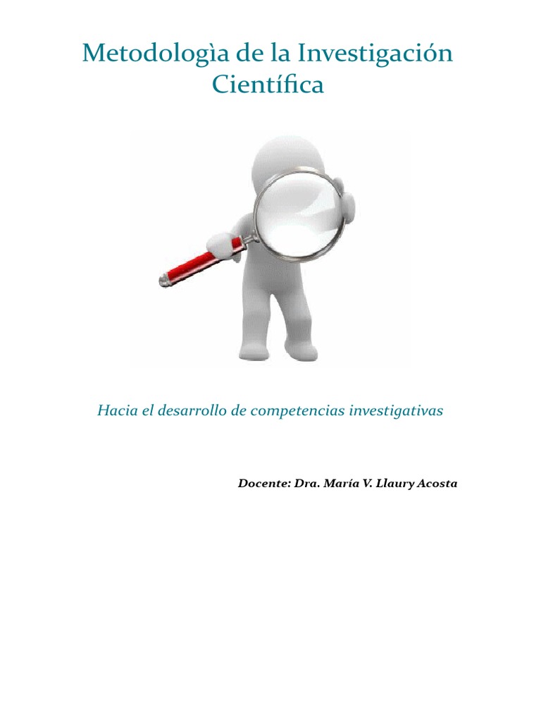 Metodologia de La Inv. Ult | PDF | Conocimiento | Teoría