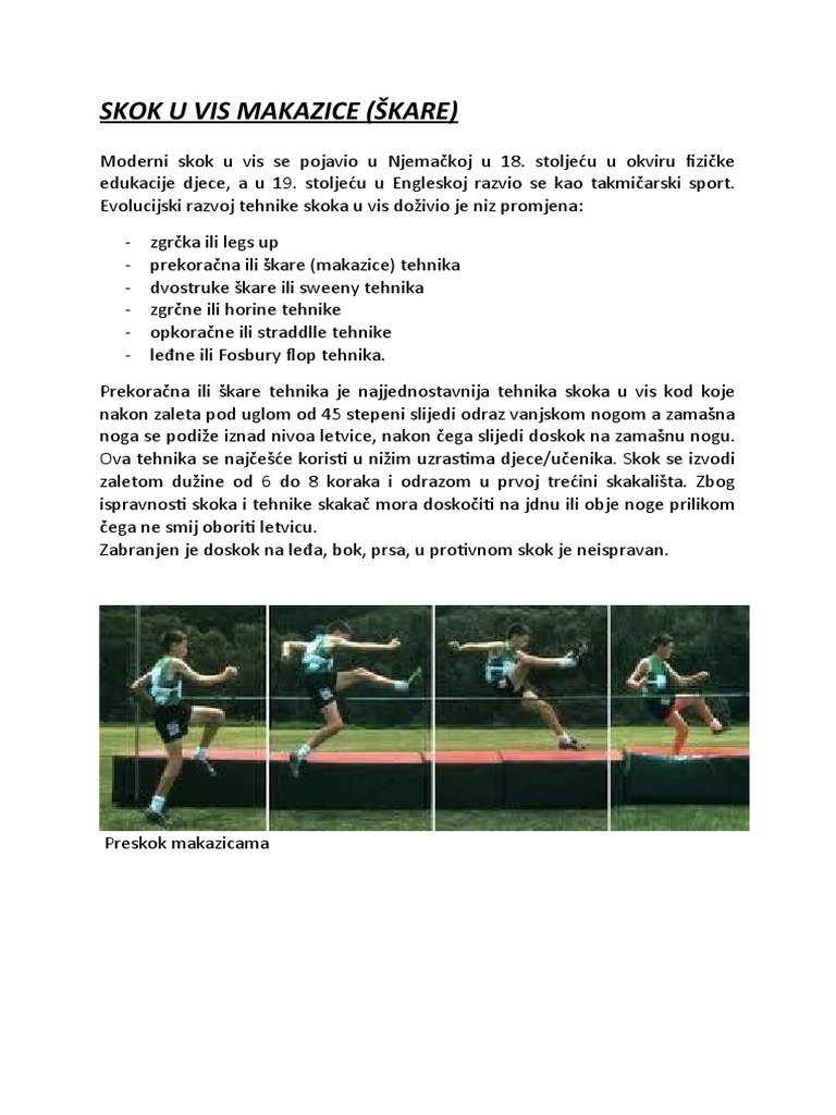 Skok U Vis Makazice | PDF