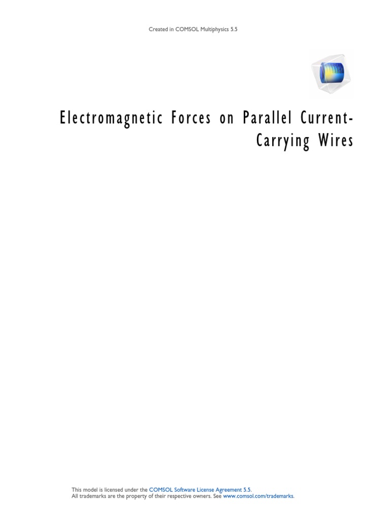 Electromagnetic Forces On Parallel Current-Carrying Wires | PDF ...