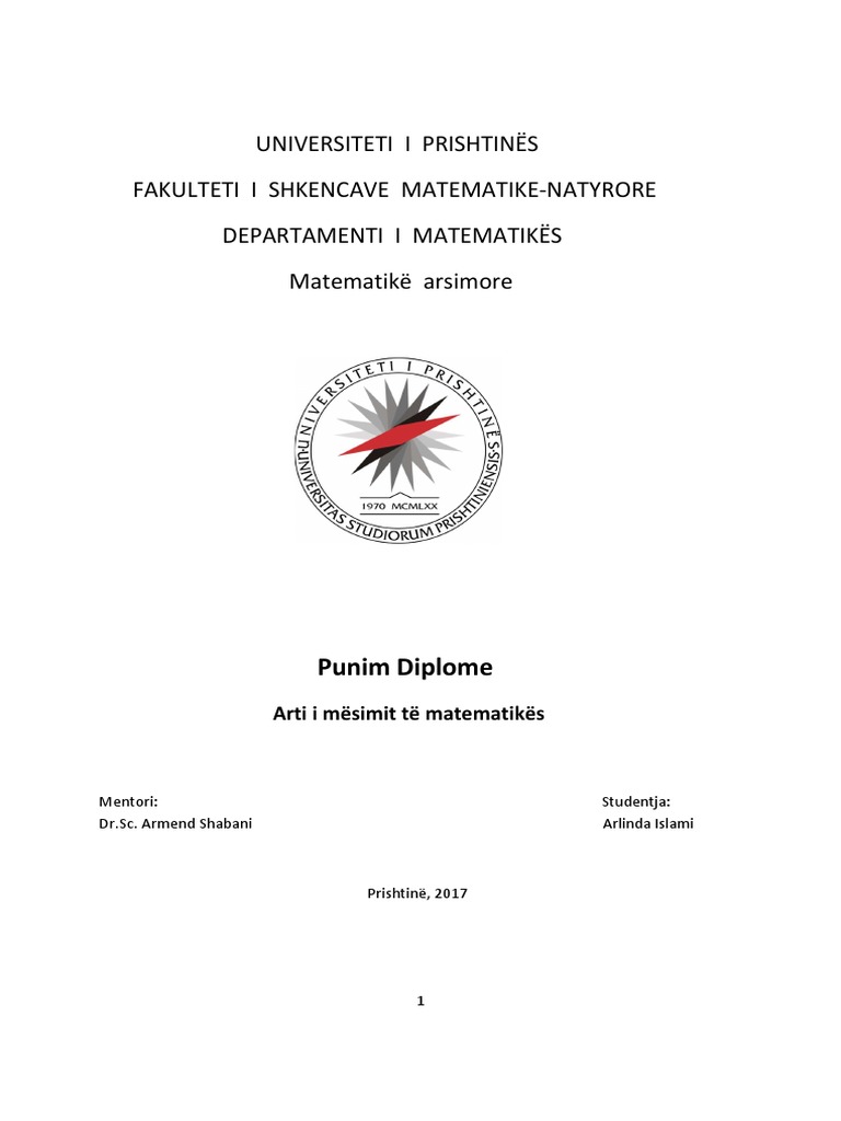 Punim Diplome 6 15 Dhjetor 2017 VF | PDF