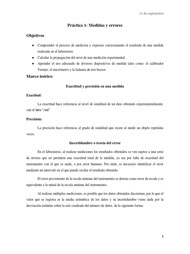 Bitacora 1 PDF | PDF | Medición | Observación científica