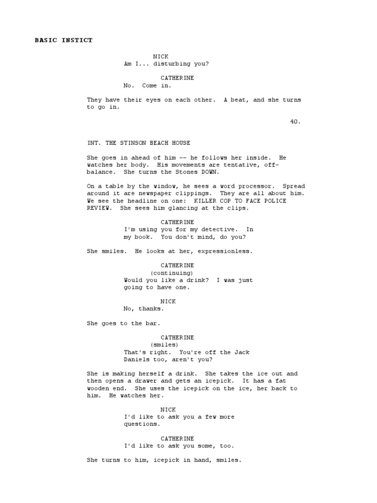 Basic Instinct 2 | PDF