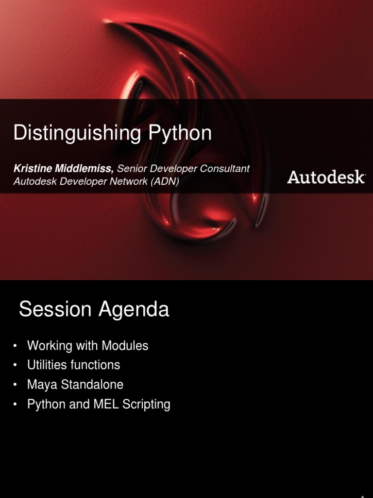 2 - Distinguishing Python PDF | PDF | Python (Programming Language) | Scripting Language
