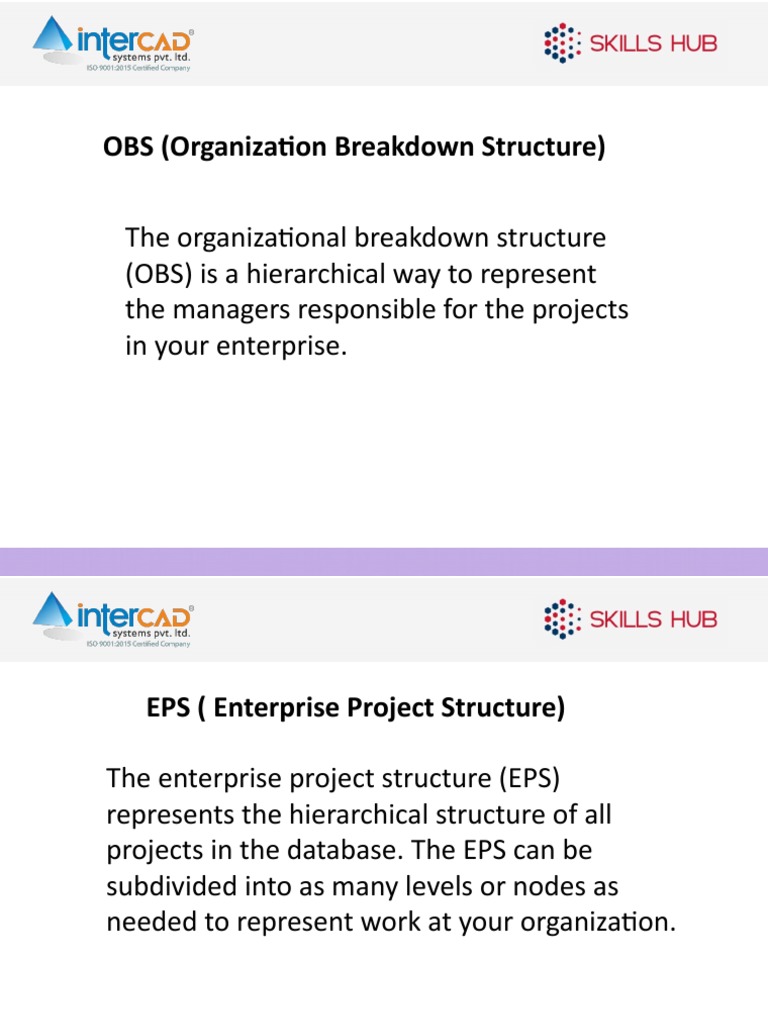 OBS (Organization Breakdown Structure) | PDF | Career & Growth | Computers