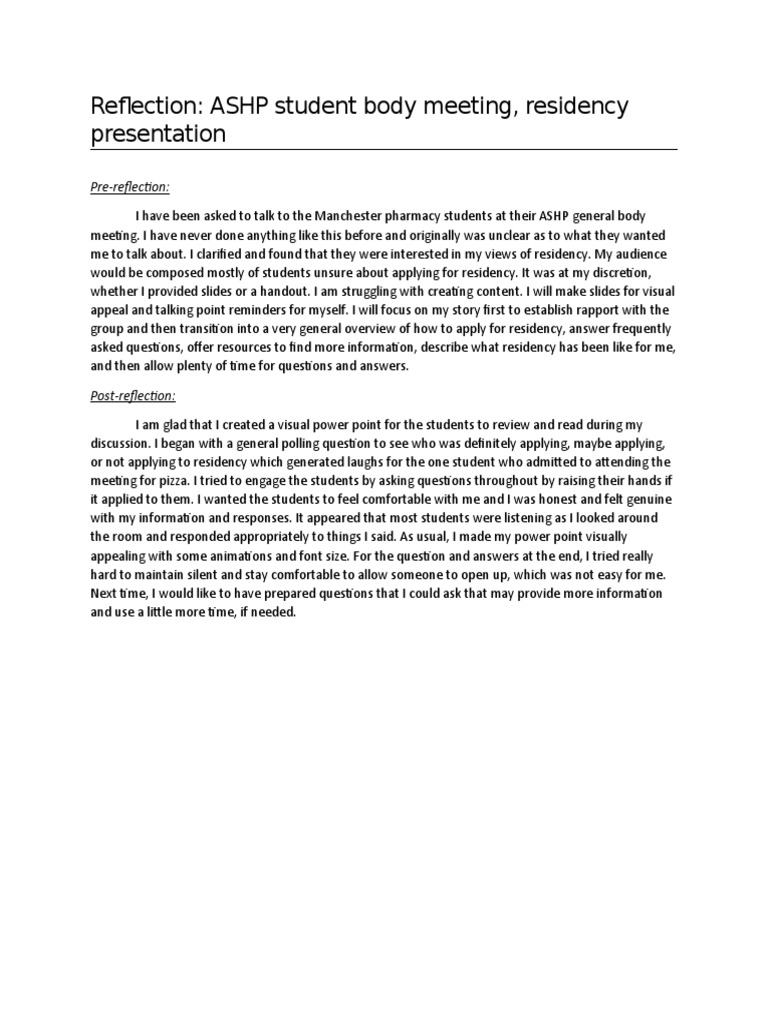 1 22 20 Ashp Meeting Residency Presentation | PDF