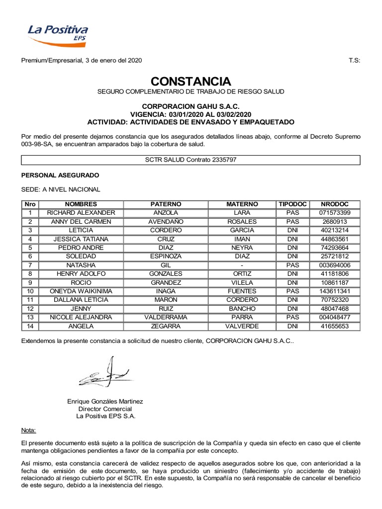 Dinet Oquendo Salud PDF | PDF | Las condiciones de trabajo | Seguridad ...