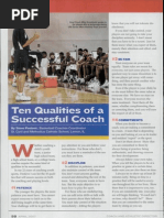 Coaching Philosophy for Basketball Success | PDF | Experiment | Goal