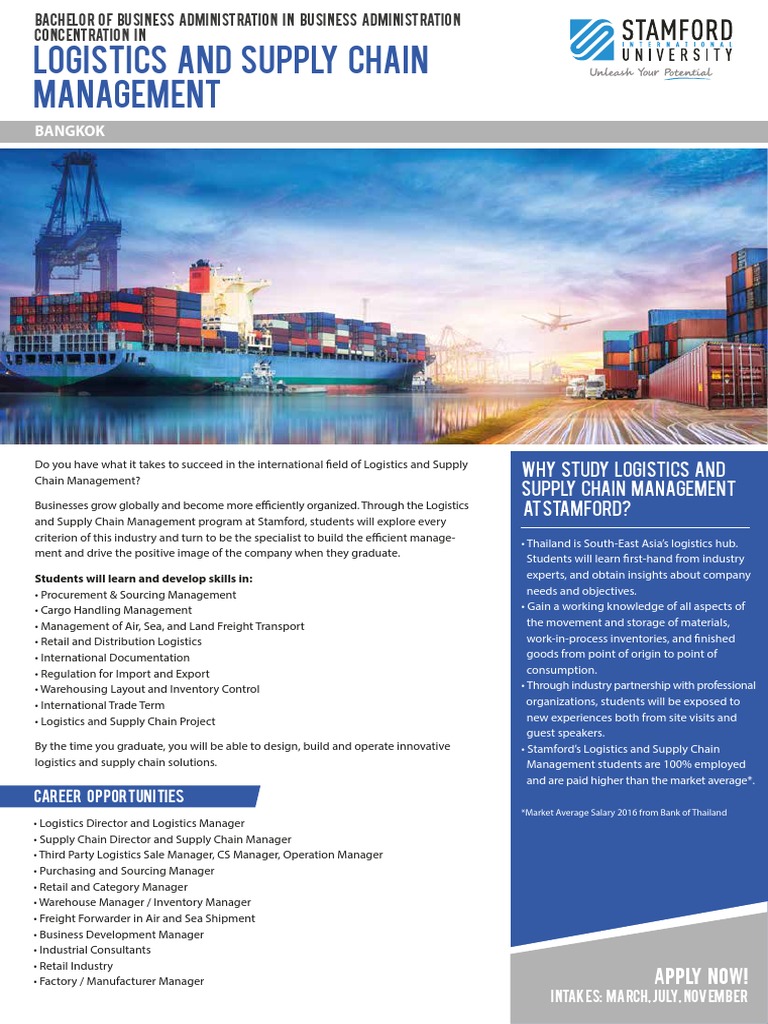 Logistics and Supply Chain Management PDF | PDF | Logistics | Supply ...