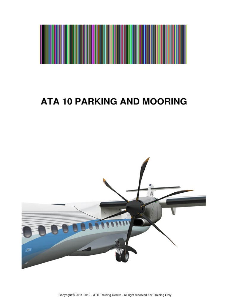 Ata 10 Parking and Mooring | PDF | Landing Gear | Aircraft
