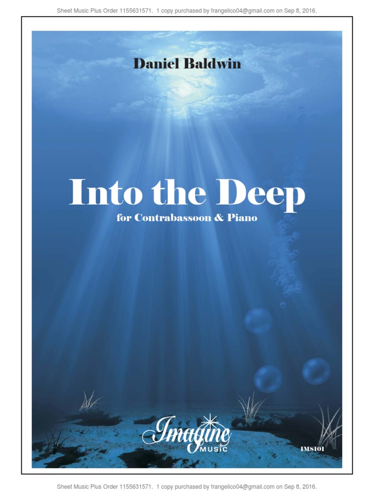 Into The Deep | PDF | Classical Music | Musical Compositions