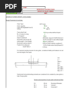 Crane Weight & Wheel Load Calculation 10 Ton SG | PDF | Crane (Machine ...
