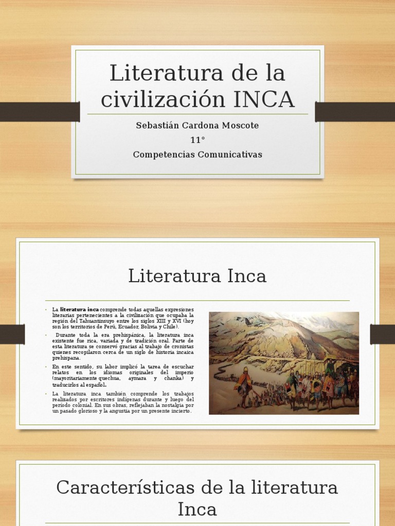 Literatura de La Civilización INCA | PDF | Imperio Inca | Panteísmo