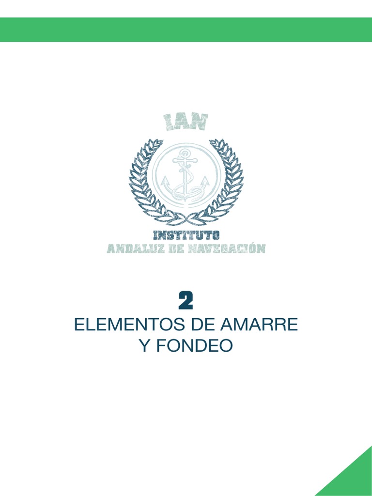 2 Elementos de Amarre y Fondeo Ilovepdf Compressed | PDF | Barcos | Ancla