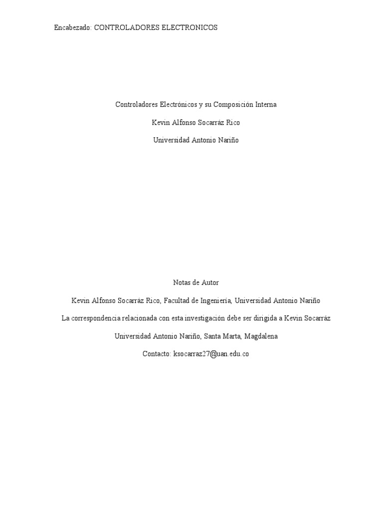 Controladores Electronicos | PDF | Controlador lógico programable ...