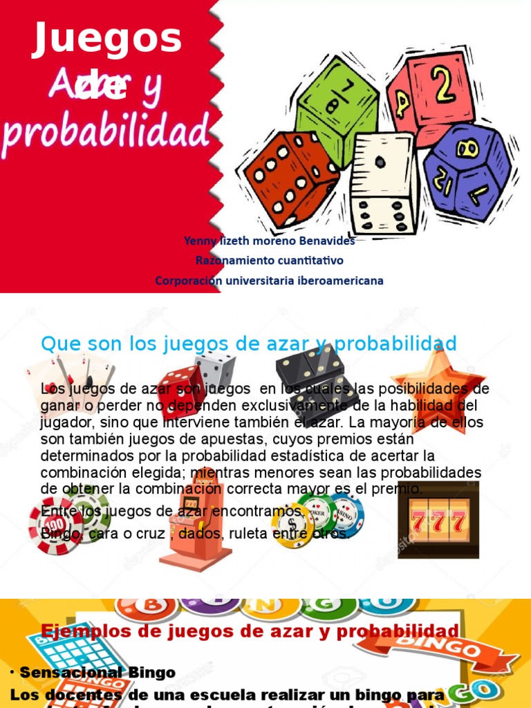 Ejemplos de Juegos de Azar para Niños | PDF | Juegos de azar | Ocio