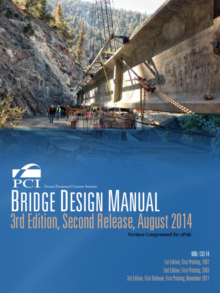 Bridge Design Manual, 3rd Edition MNL-133-11 | Download Free PDF ...