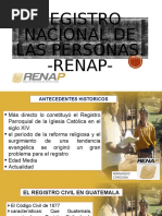 Tarifas de Servicios del RENAP | PDF