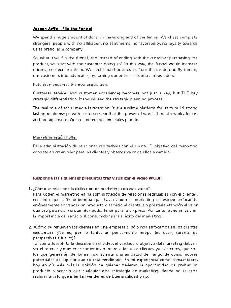 Joseph Jaffe | PDF | Marketing | Manipulación de medios