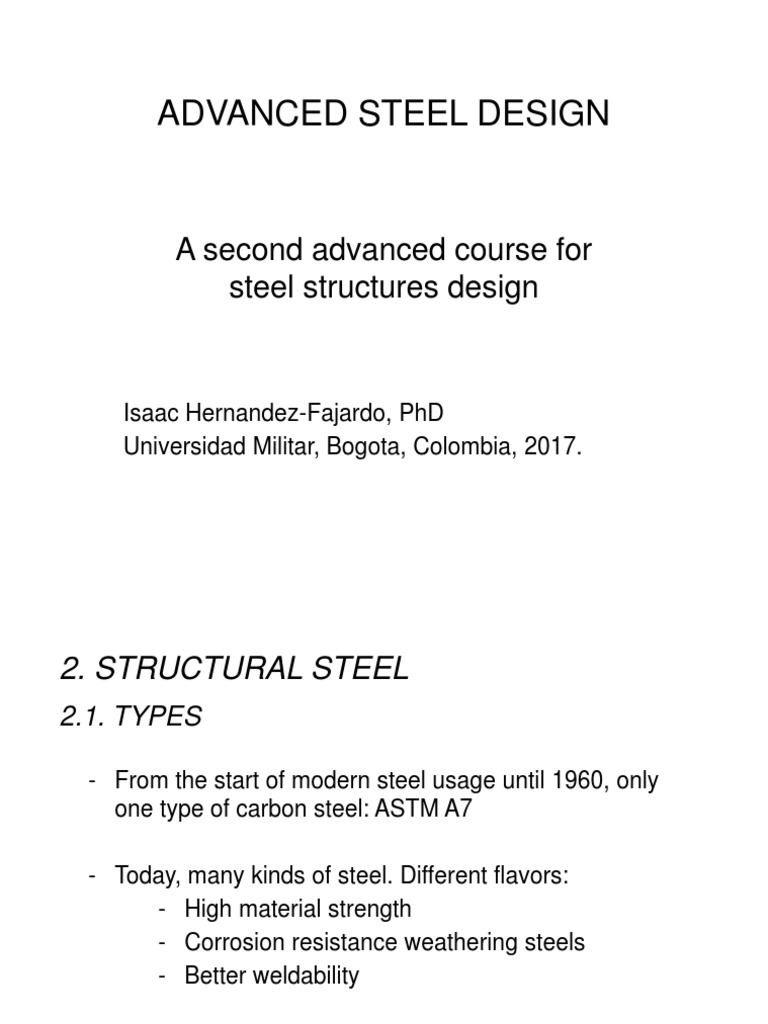 UM ASDG Lesson1 STRUCTURAL STEEL REVIEW PDF | PDF | Fracture ...