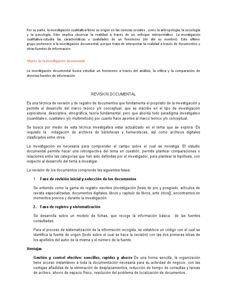 Revision Documental | PDF | Paradigma | Teoría