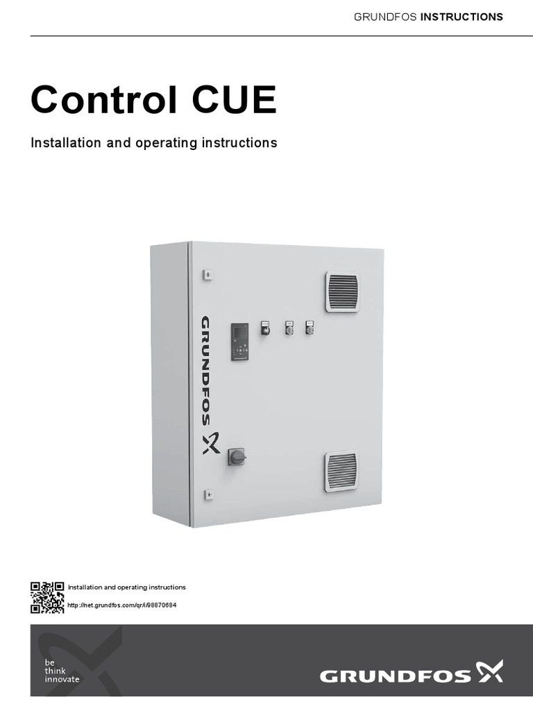 Control CUE: Installation and Operating Instructions | PDF | Electrical ...