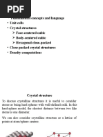 Crystal Structure Parameters Explained | PDF | Crystal Structure | Crystallography