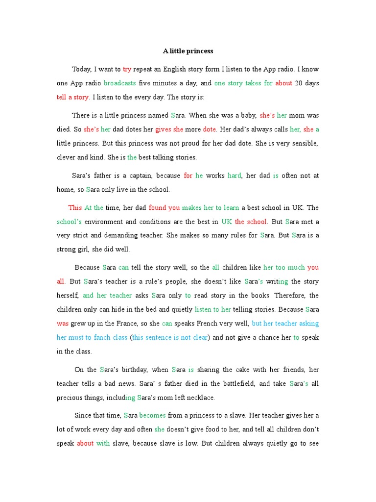 12 - A Little Princess | PDF | A Little Princess