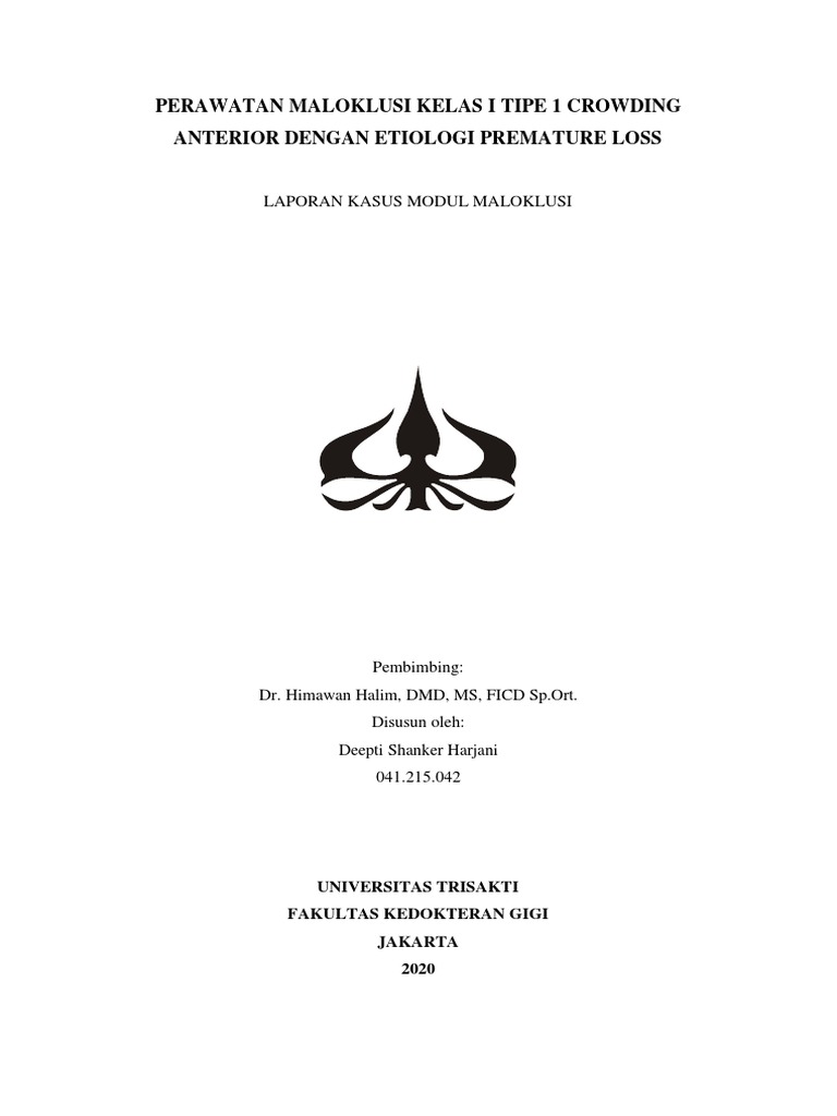 LK JR ORTHO Makalah Deepti PDF | PDF