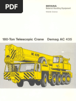 Terex-Demag AC 100/4L Load Chart | PDF | Crane (Machine) | Machines