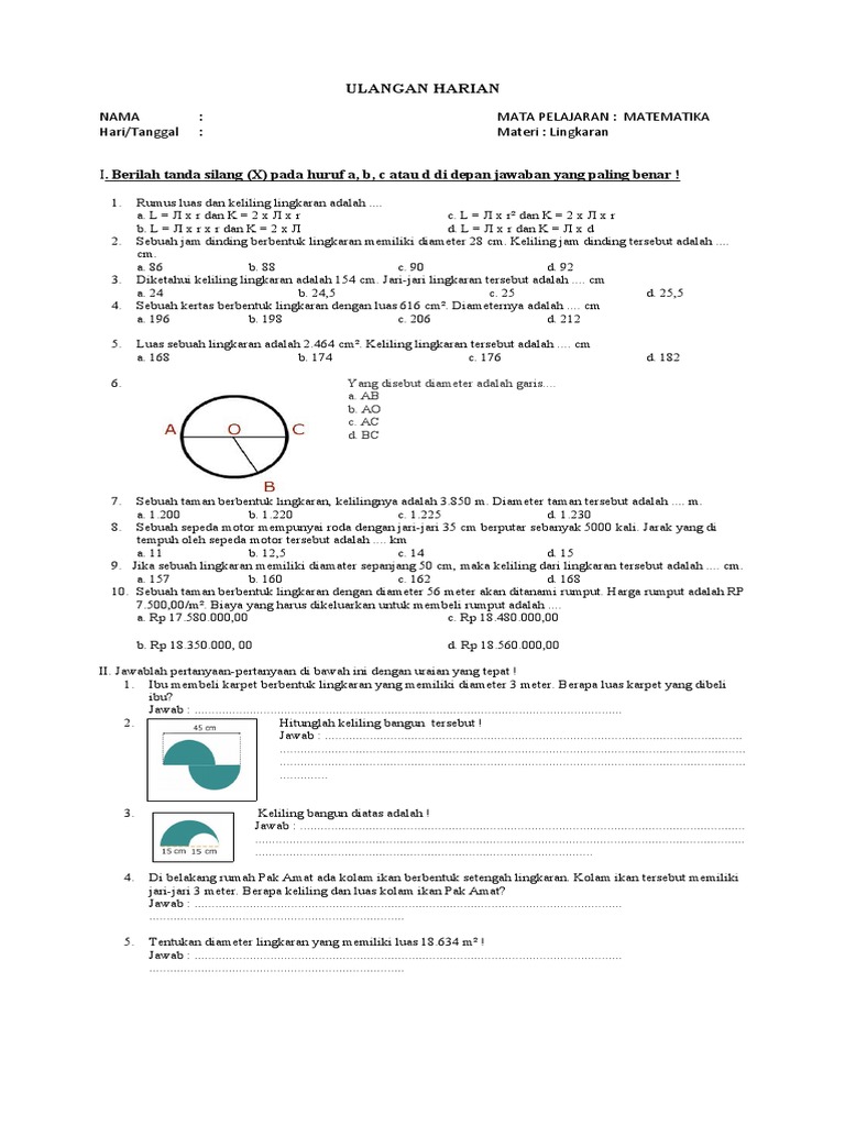 ULANGAN HARIAN TMTK | PDF | Seni
