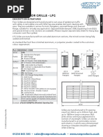 LINEAR SLOT DIFFUSER - SLSD - Submittal1 | PDF | Mechanical Engineering ...