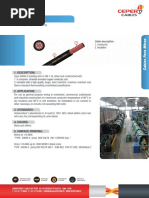 Polycab Datasheet PDF | PDF | Coaxial Cable | Electrical Conductor