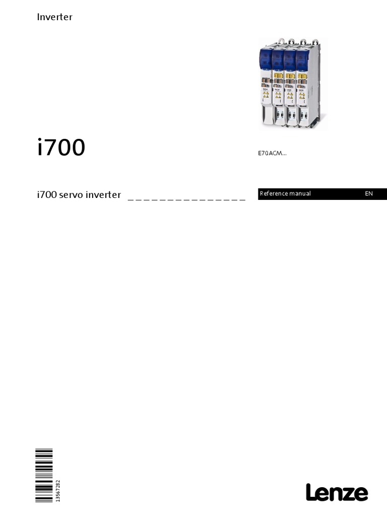 Servocontroladora Fallas y Manual I700 Lenze PDF | PDF | Electric Motor ...